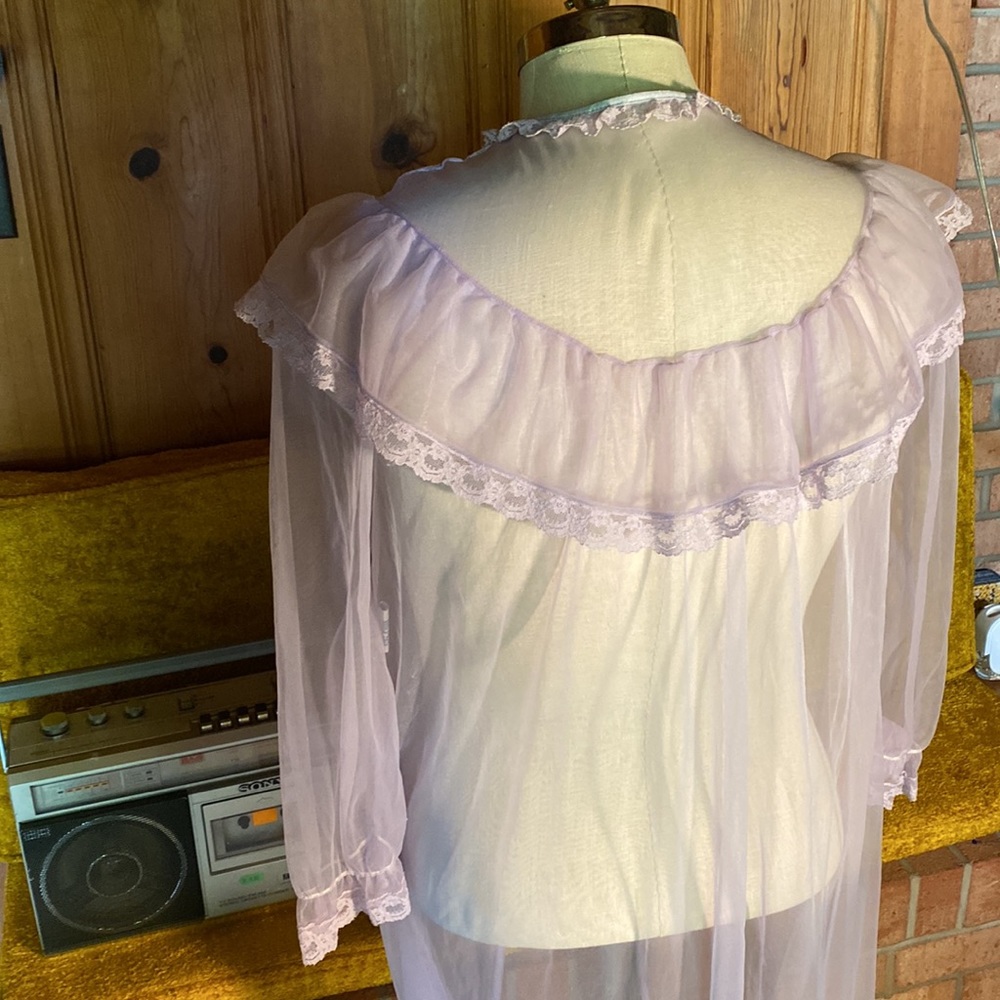 Vintage Lavender Sheer Lingerie - Gem